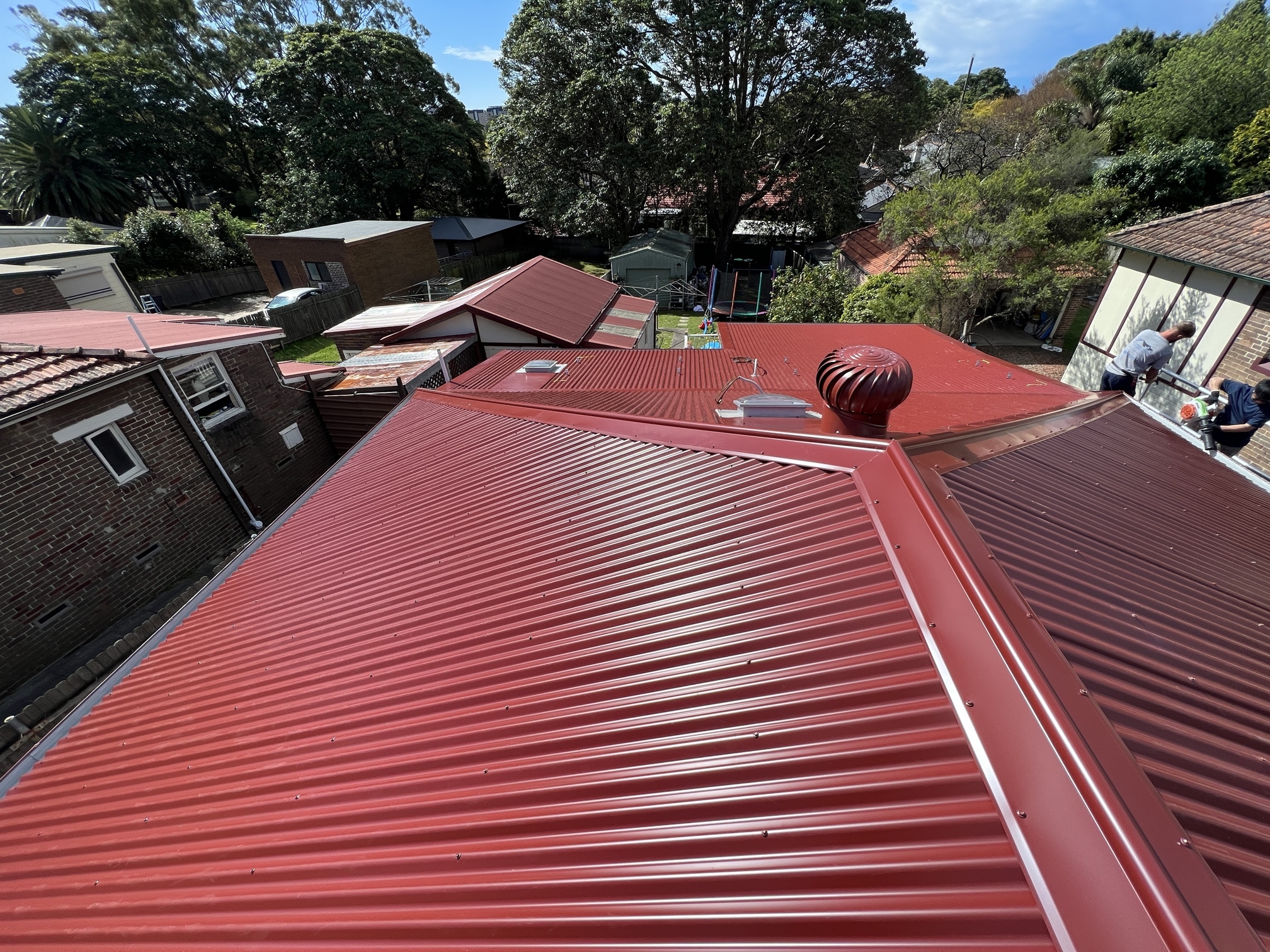 How do you re-roof one half of a semi? - All Roofing Services